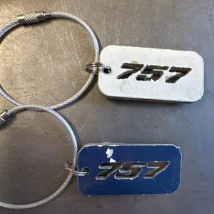 Boeing 757 Fuselage Former Delta Airlines Key Chain - Etsy