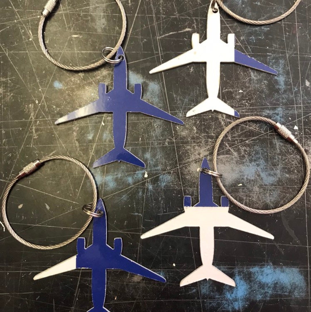 Boeing 737 Key Chains United Airlines Etsy