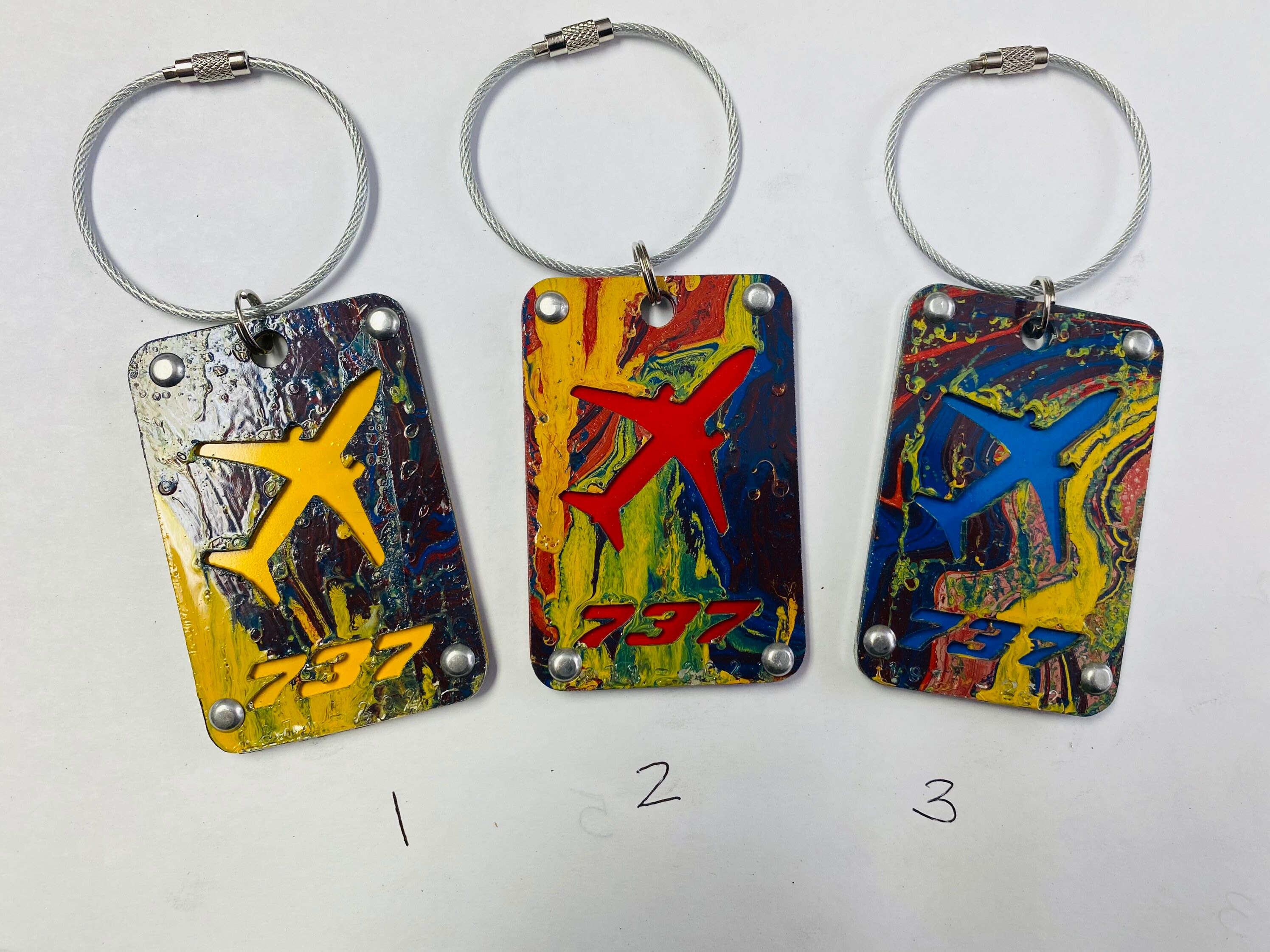 Southwest Airlines 737 Aircraft Skin Luggage Tags - Etsy