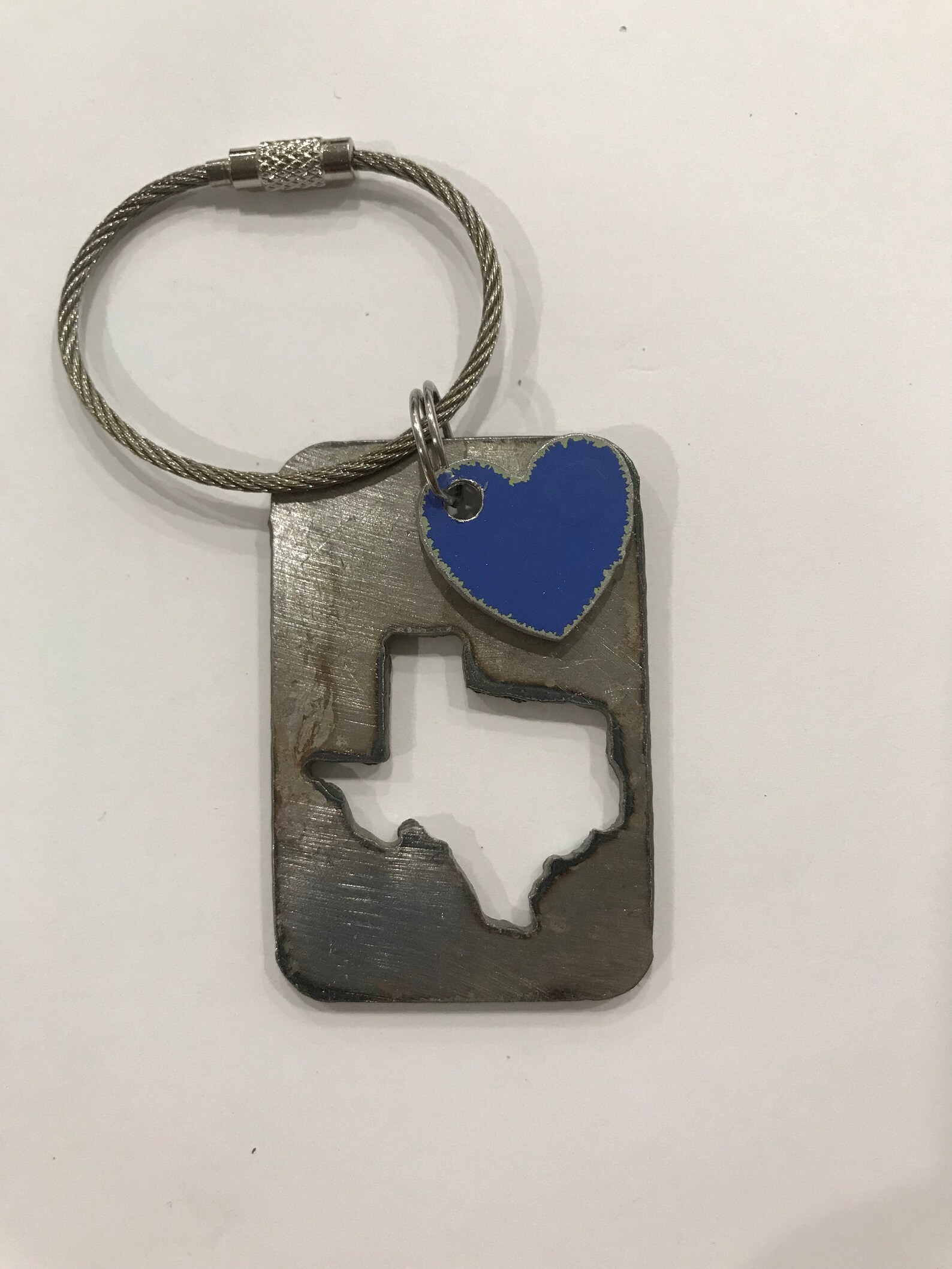 Steel Texas Cutout Luggage Tag - Etsy