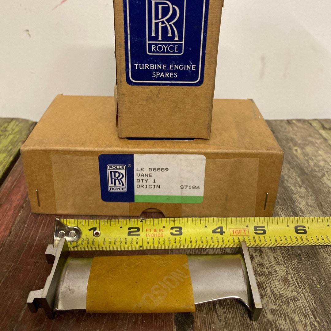 Rolls Royce RB211 Compressor Vane L1011 Delta Airlines LK58889 - Etsy