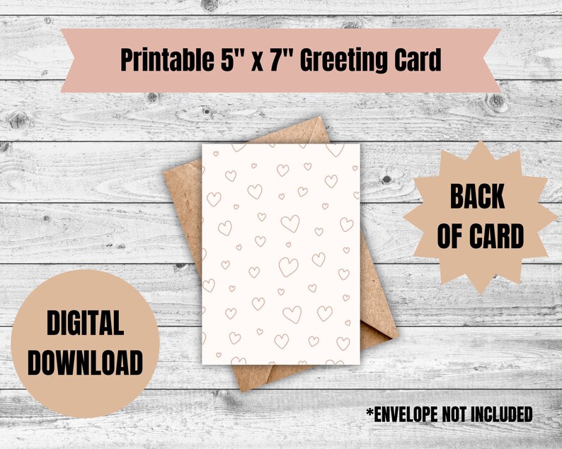 Printable Mothers Day Card, Digital Mothers Day Card, Contemporary and ...