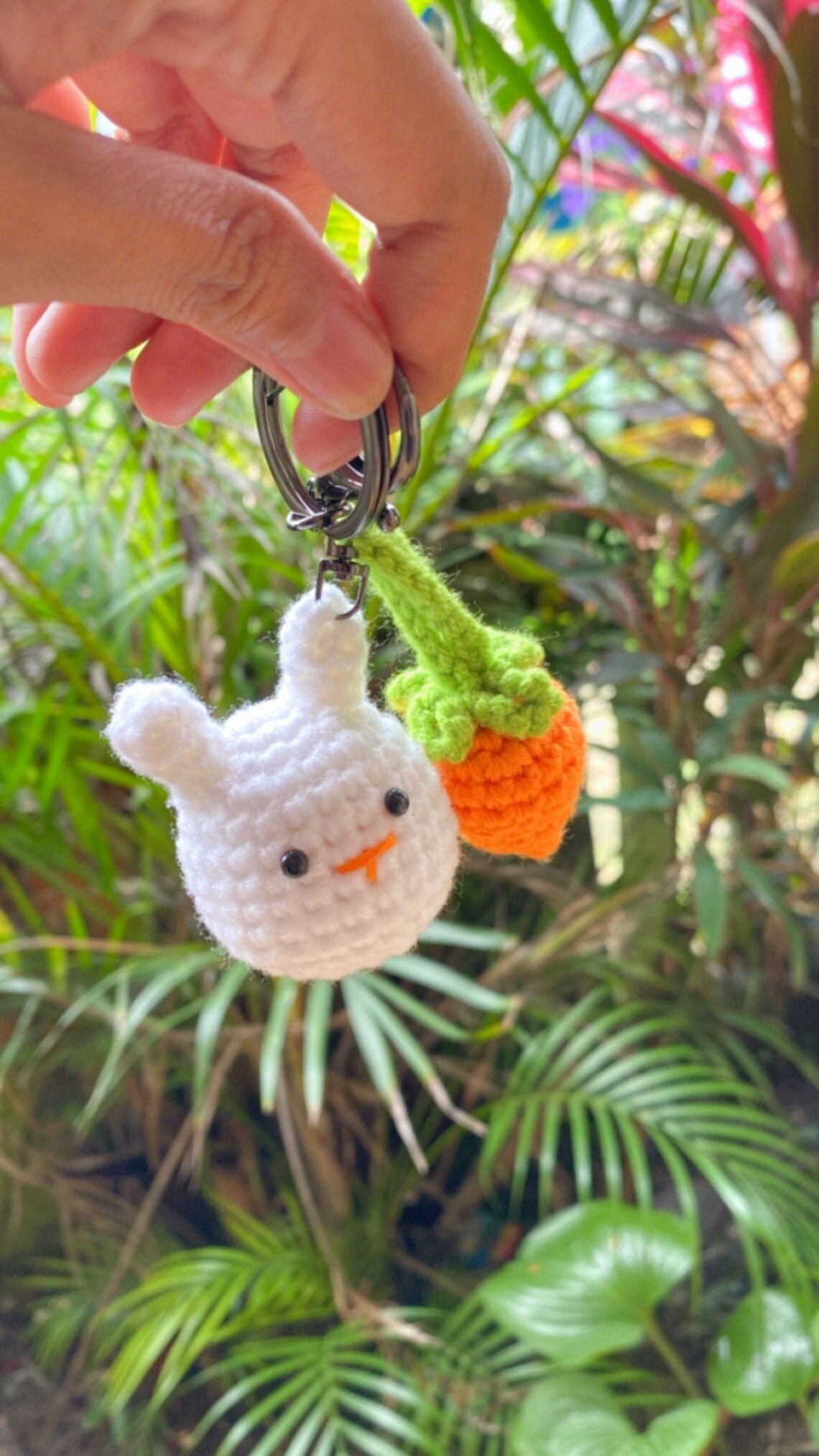 Amigurumi Mini Bunny Keychain Pattern Keychain Amigurumi - Etsy