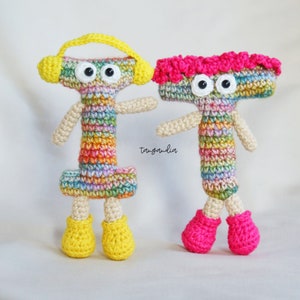 Colorful Vibrant Alphabet Crochet Pattern, Nurery Decor Room, Customize ...