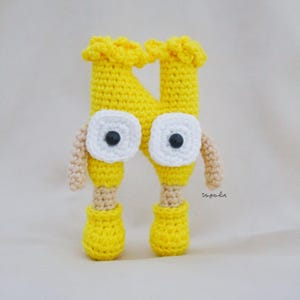 Amigurumi Alphabet Letter N Pattern, Customize Words for Kids' Room ...