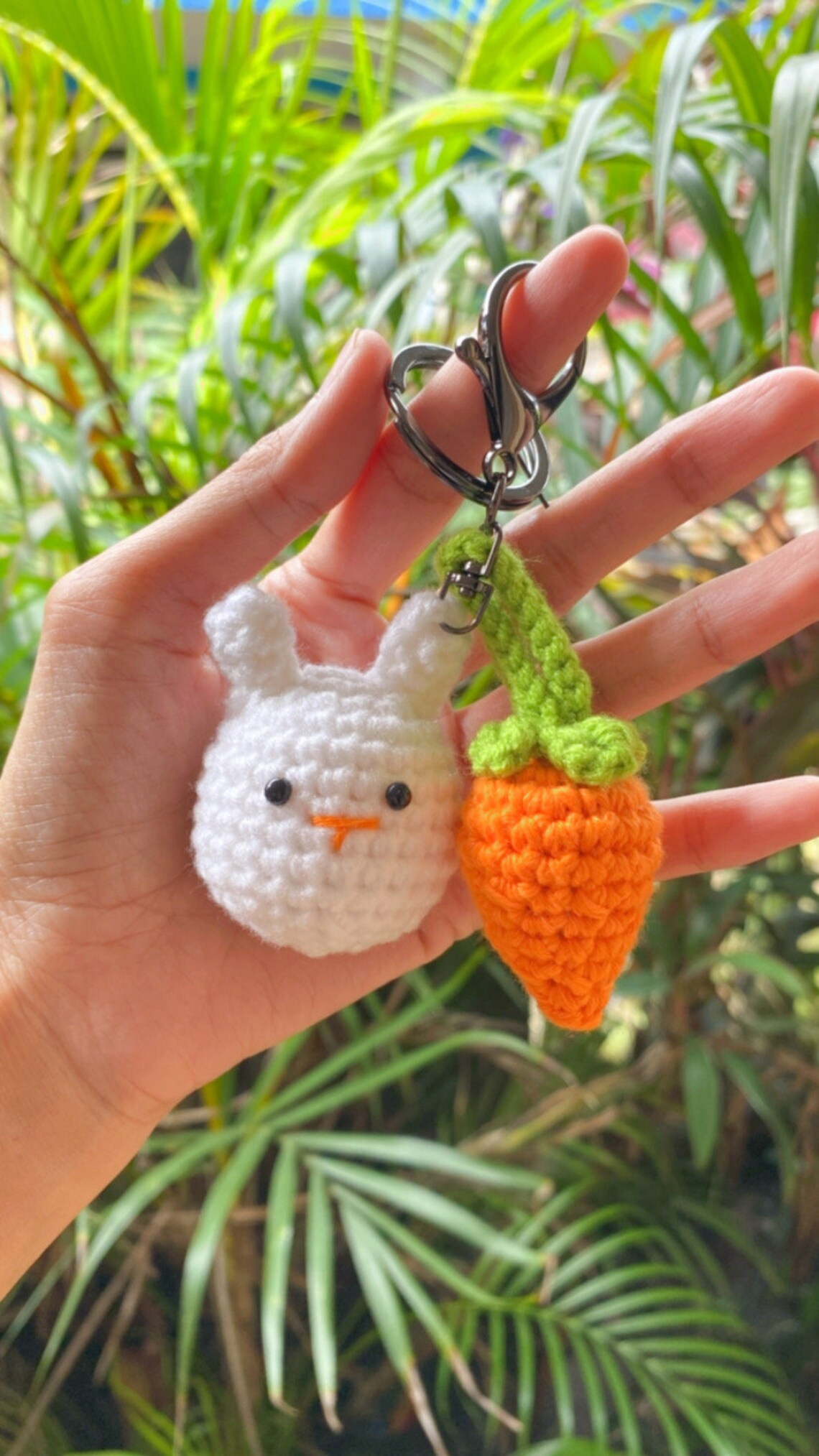 Amigurumi Mini Bunny Keychain Pattern Keychain Amigurumi - Etsy