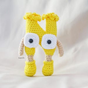 Amigurumi Alphabet Letter N Pattern, Customize Words for Kids' Room ...