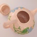 Vintage USA Hull Art H-20-6 1/2 1940's Pink Blue Magnolia Teapot - Etsy