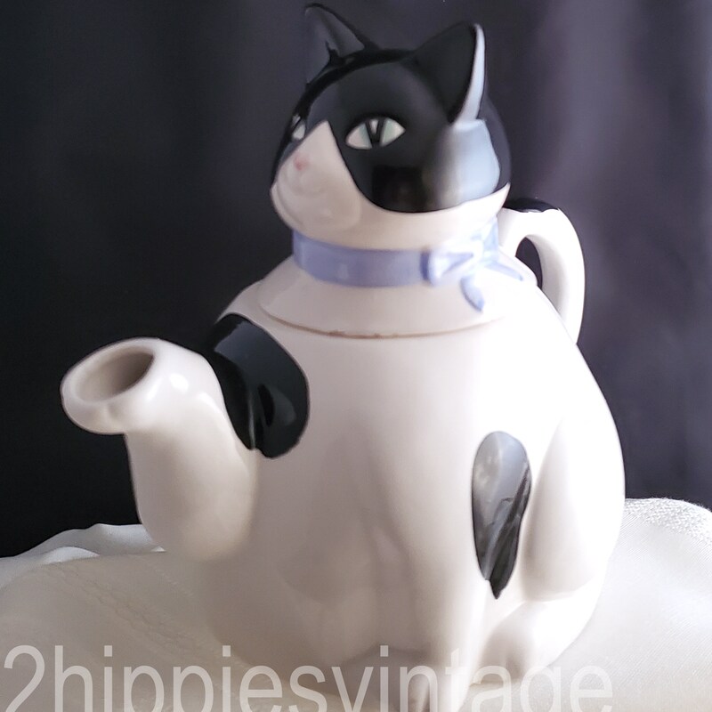 Cat Teapot - Etsy