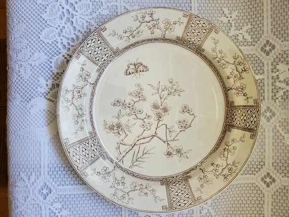 Antique Madras by T. Furnival & Sons Ceramic Brown - Etsy