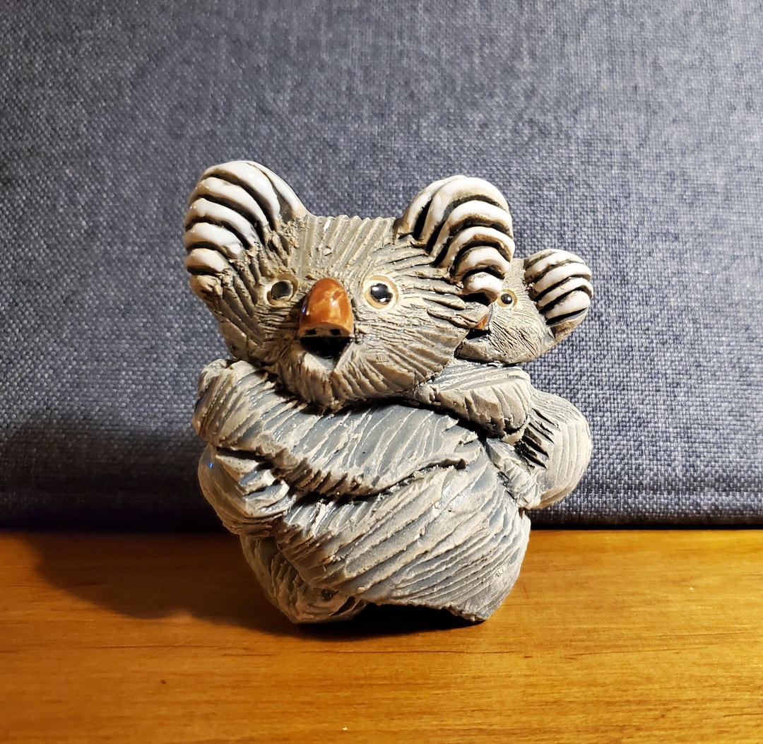 Vintage Artesania Rinconada 1978 Koala Mom Baby Animal Figurine - Etsy