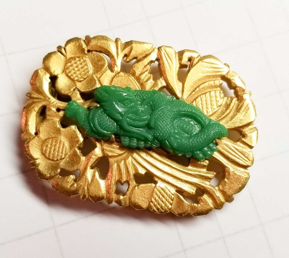 Fabulous Vintage Ben Meltzer NYC Dragon Serpent Flower Dress - Etsy