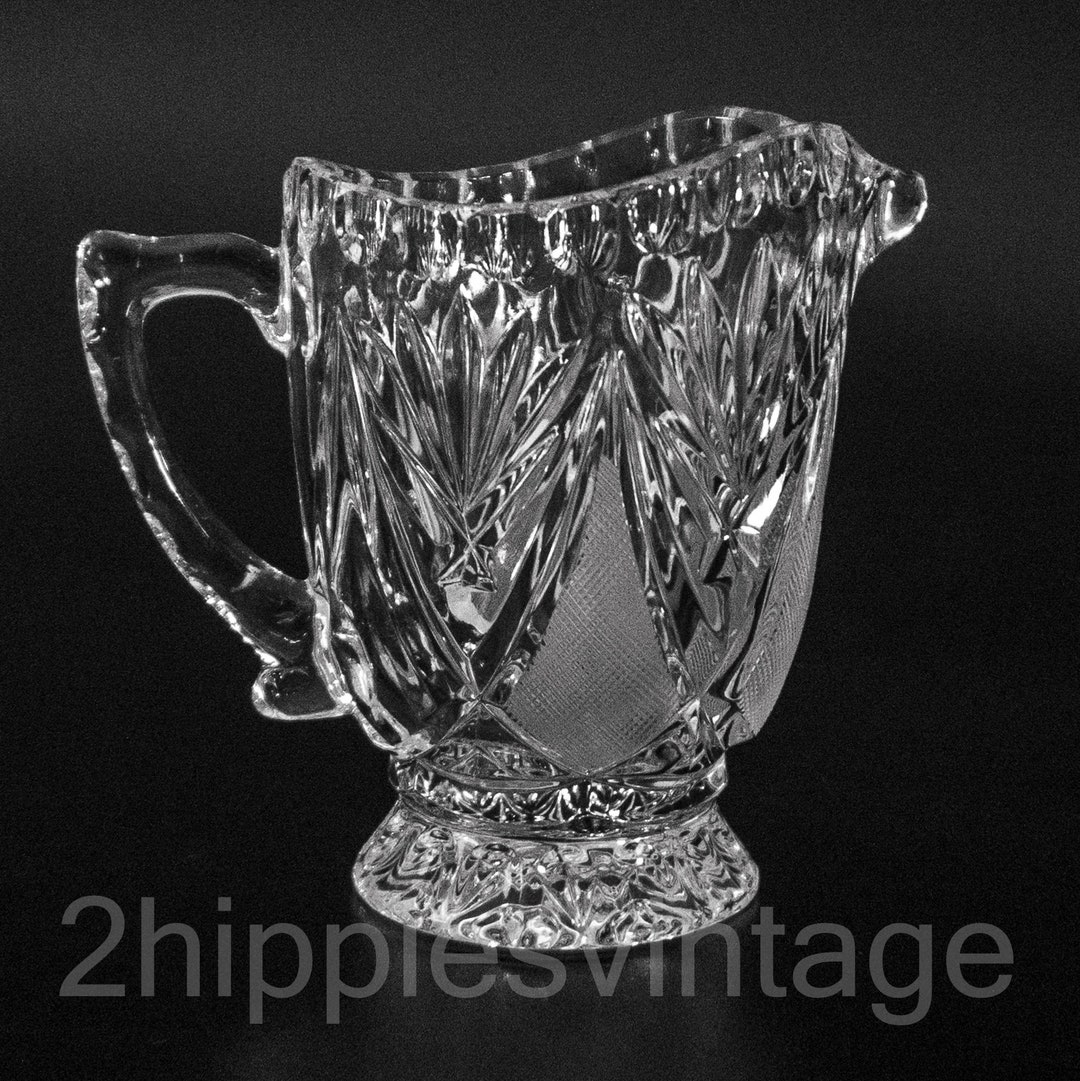 Vintage Imperlux Cut Glass Creamer Cream Pitchet - Etsy