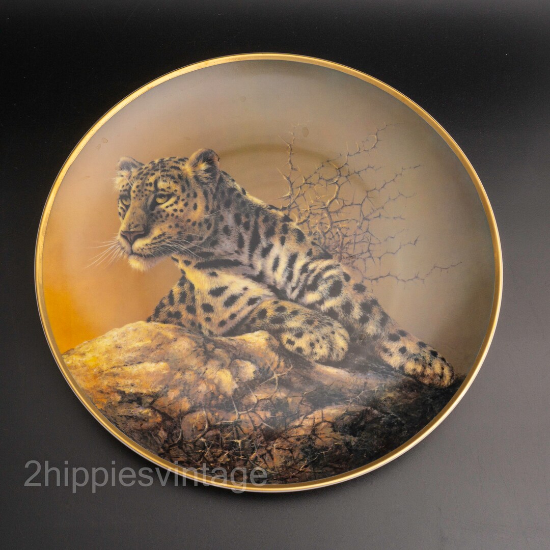 Sheena - by Douglas Van Howd Wildlife Art Ltd 1979 Leopard Collector ...
