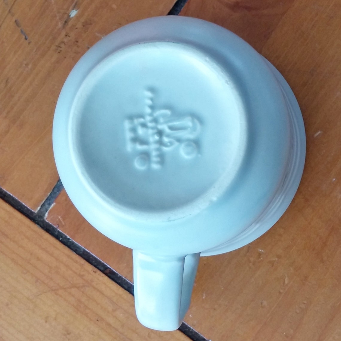 Pfaltzgraff HEIRLOOM Pattern Stoneware Flat Cup With Matching Saucer ...