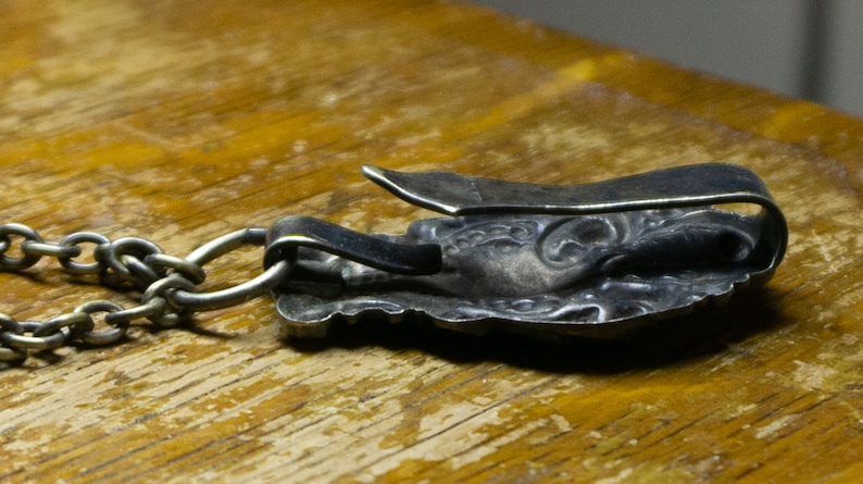 Antique German Silver Chatelaine Mesh Purse with Belt Sash | Etsy