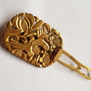 Fabulous Vintage Ben Meltzer NYC Dragon Serpent Flower Dress Clip ...