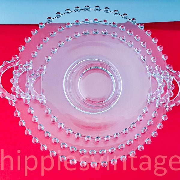 Vintage Candlewick Glassware - Etsy