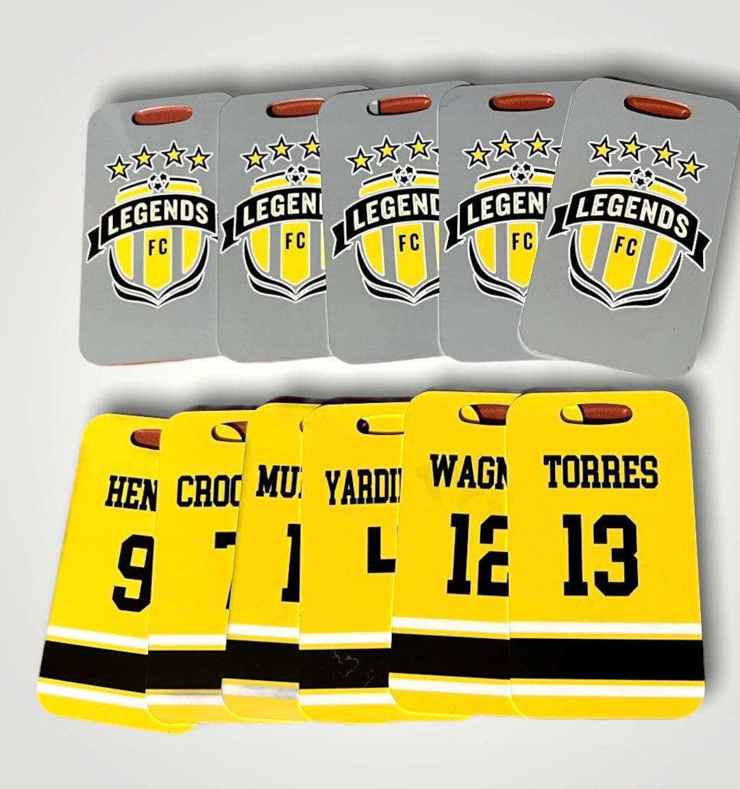 Personalized Soccer Team Bag Tags: Custom Tag for Teams or Individuals ...