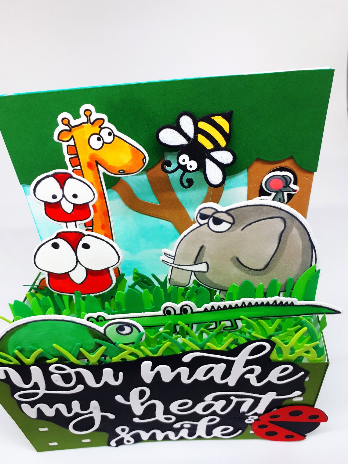 Love Cards, 3D Cards, Cartoon Cards, Cheering Cards, Wishes Cards, Fun ...