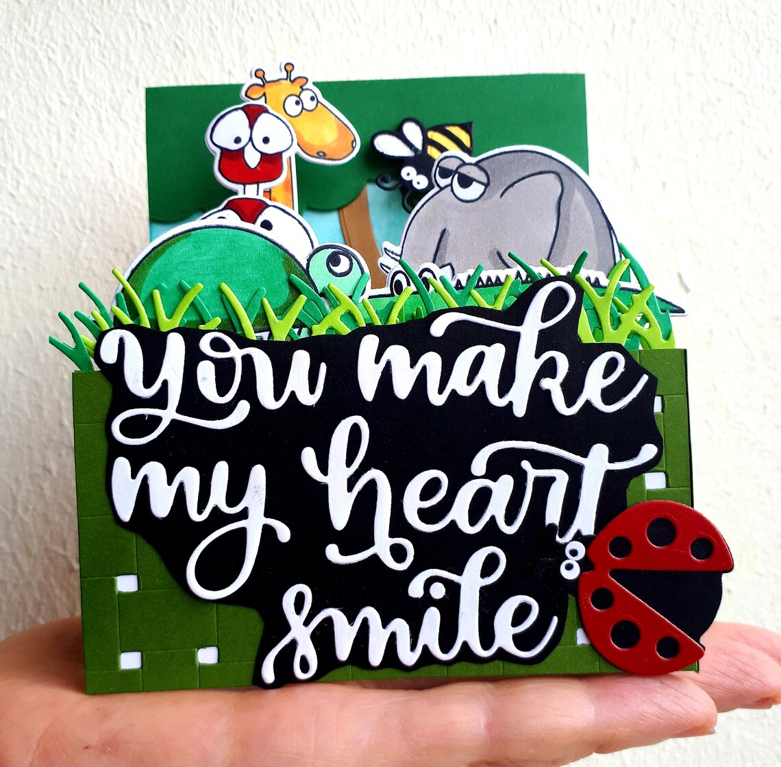 Love Cards, 3D Cards, Cartoon Cards, Cheering Cards, Wishes Cards, Fun ...