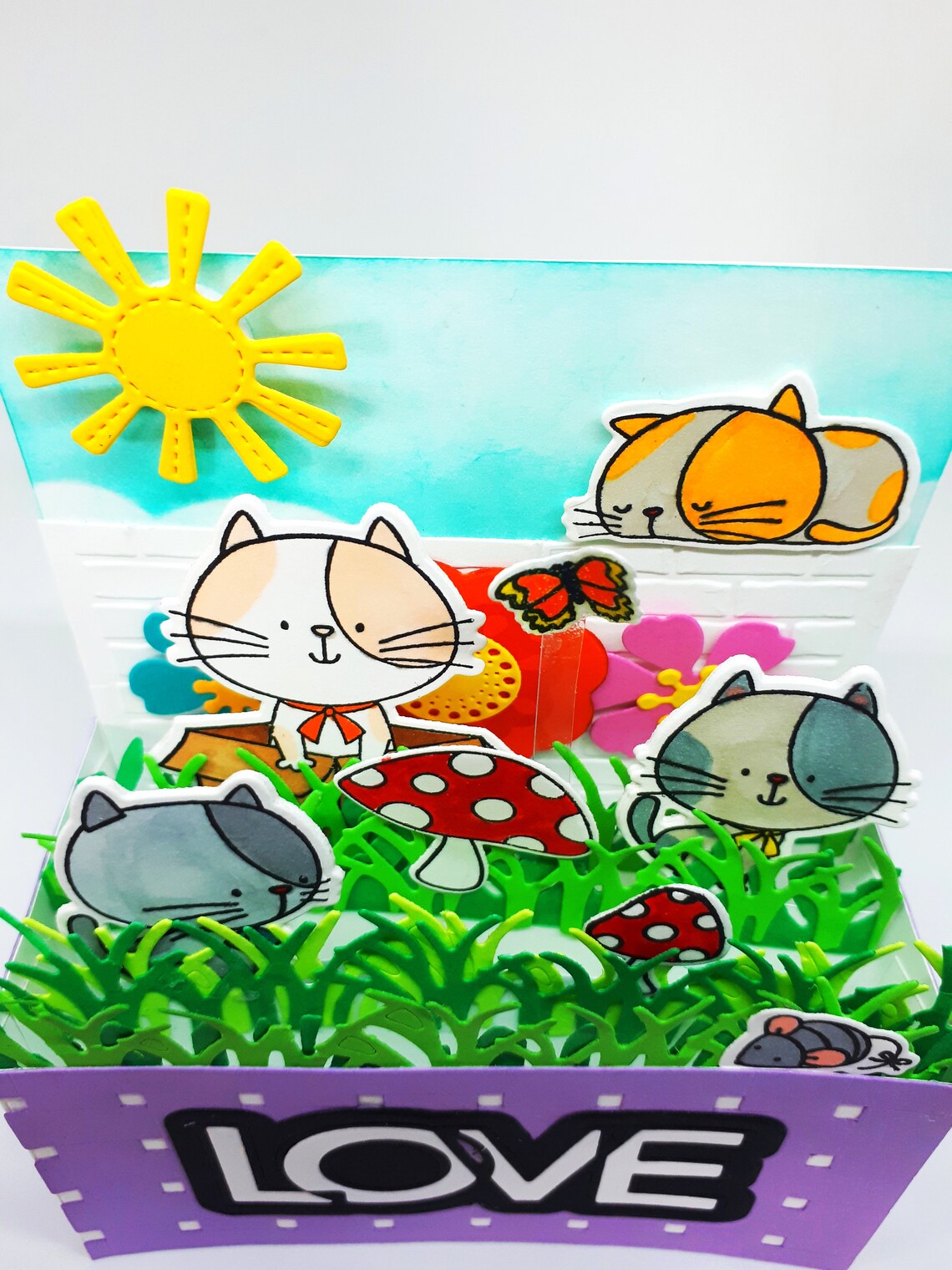 Love Cards, 3D Cards, Cartoon Cards, Cheering Cards, Wishes Cards, Fun ...