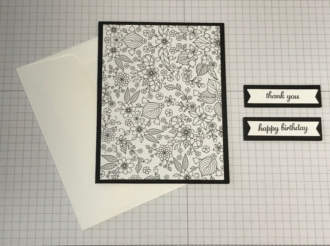 Color Yourself Greeting Card - Etsy