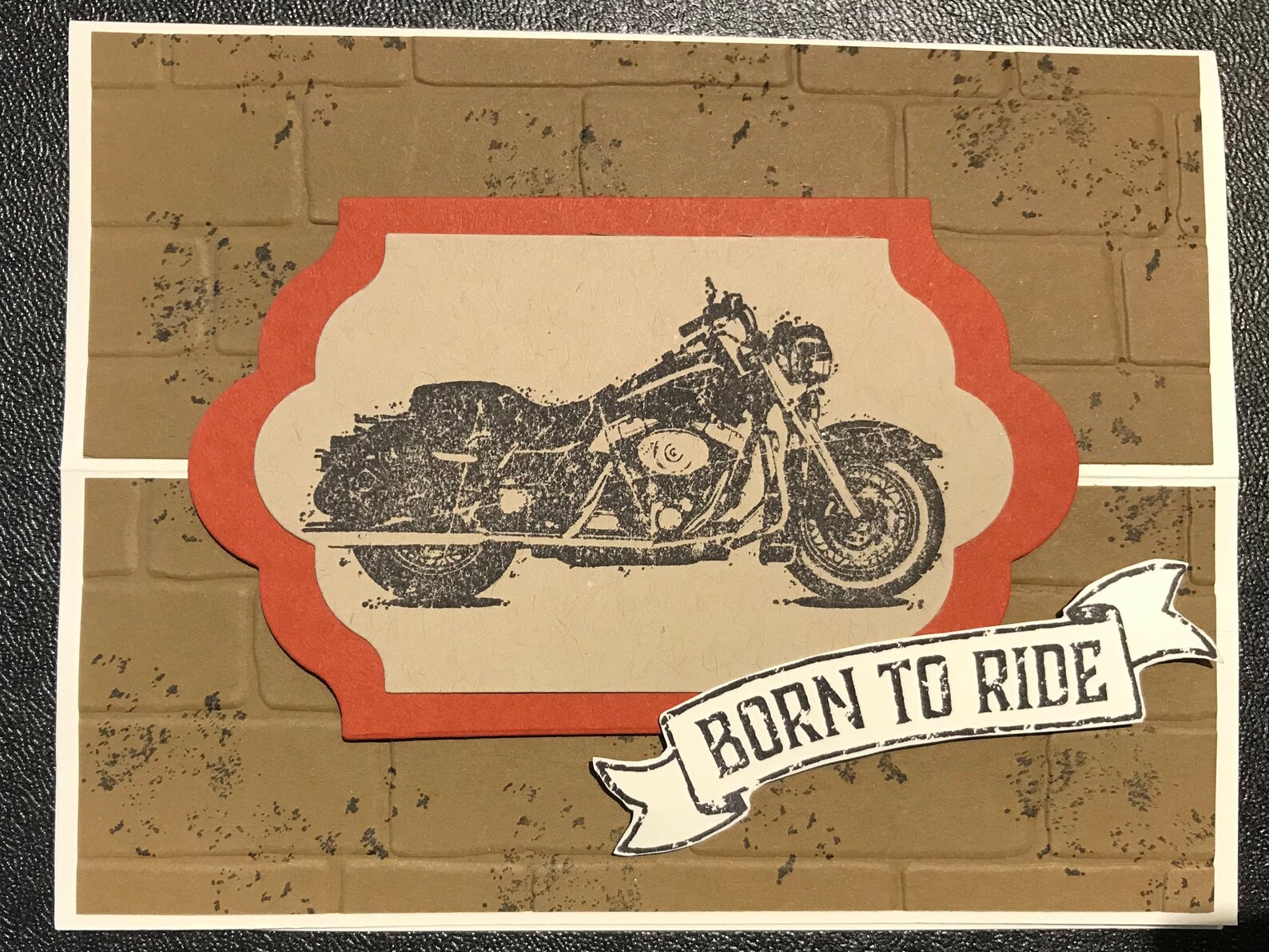3D Motorcycle Greeting Card - Etsy