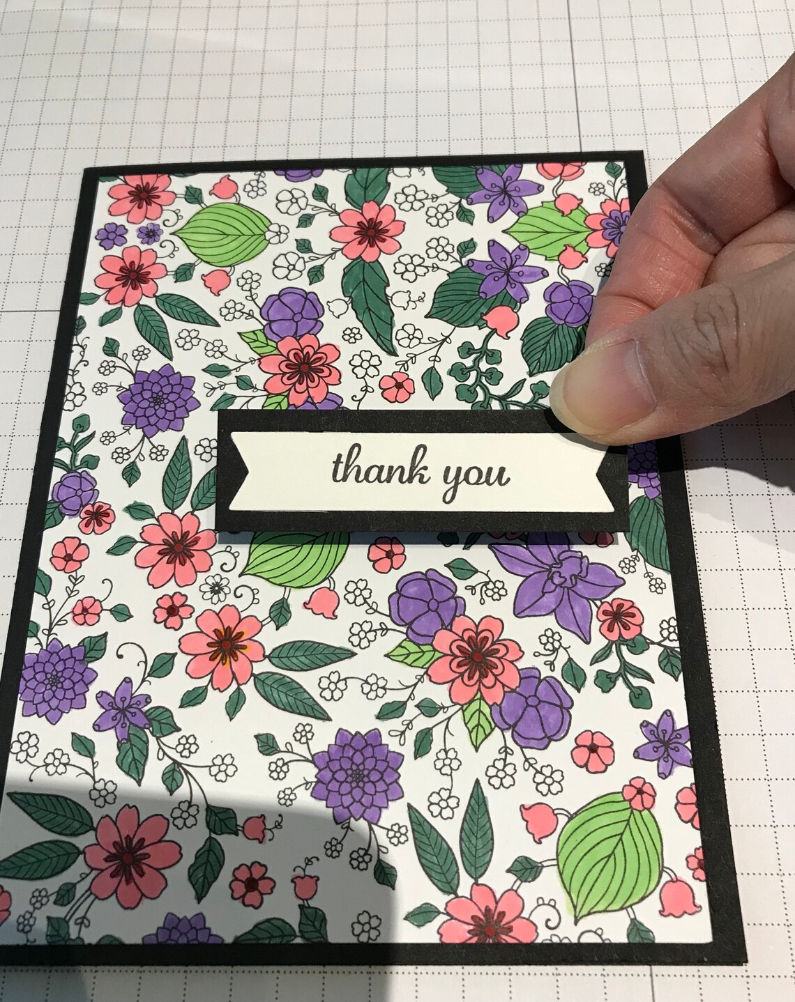 Color Yourself Greeting Card - Etsy