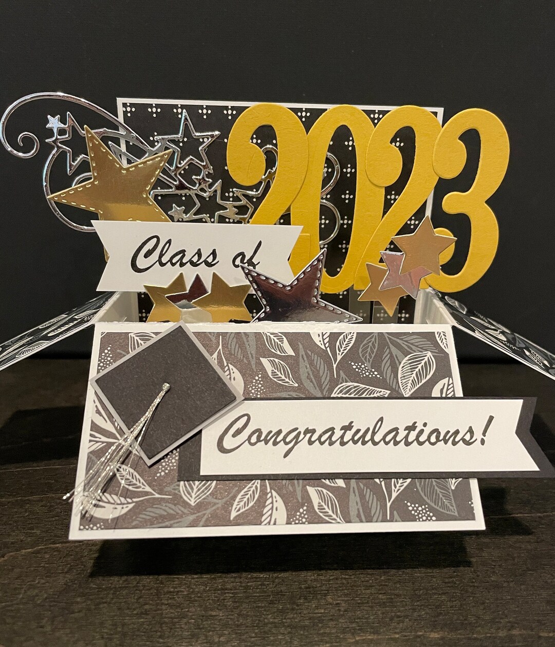 Pop-up Graduation Card - Etsy