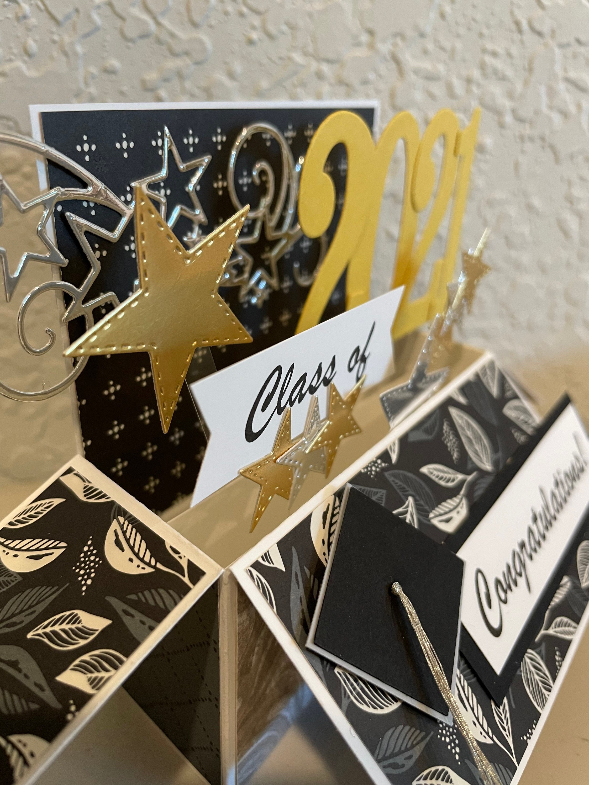 Pop-up Graduation Card - Etsy