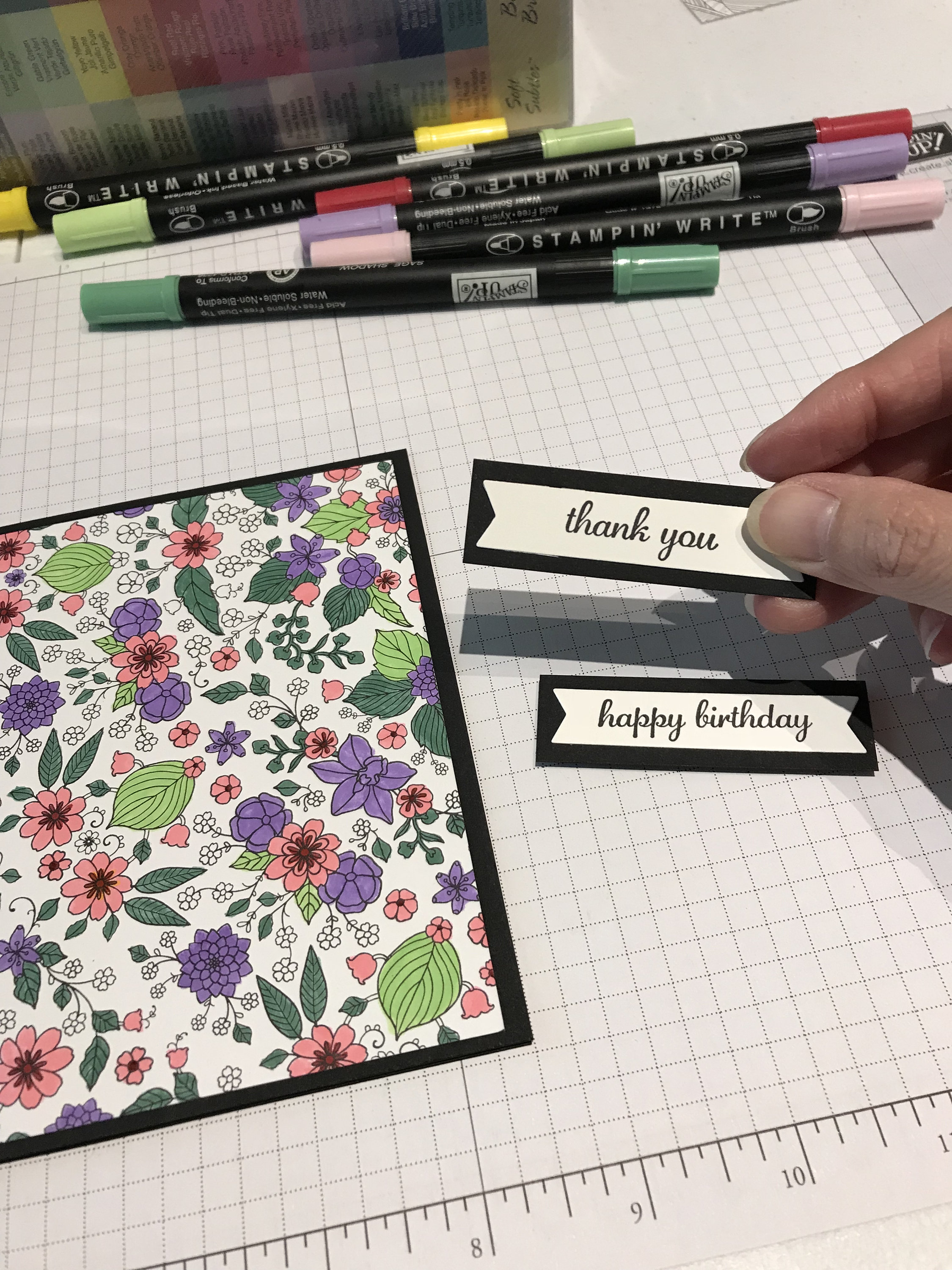 Color Yourself Greeting Card - Etsy