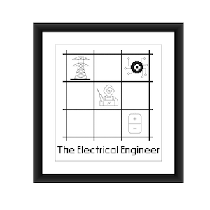 Electrical Engineer Cross Stitch Pattern, Graduation Cross Stitch ...