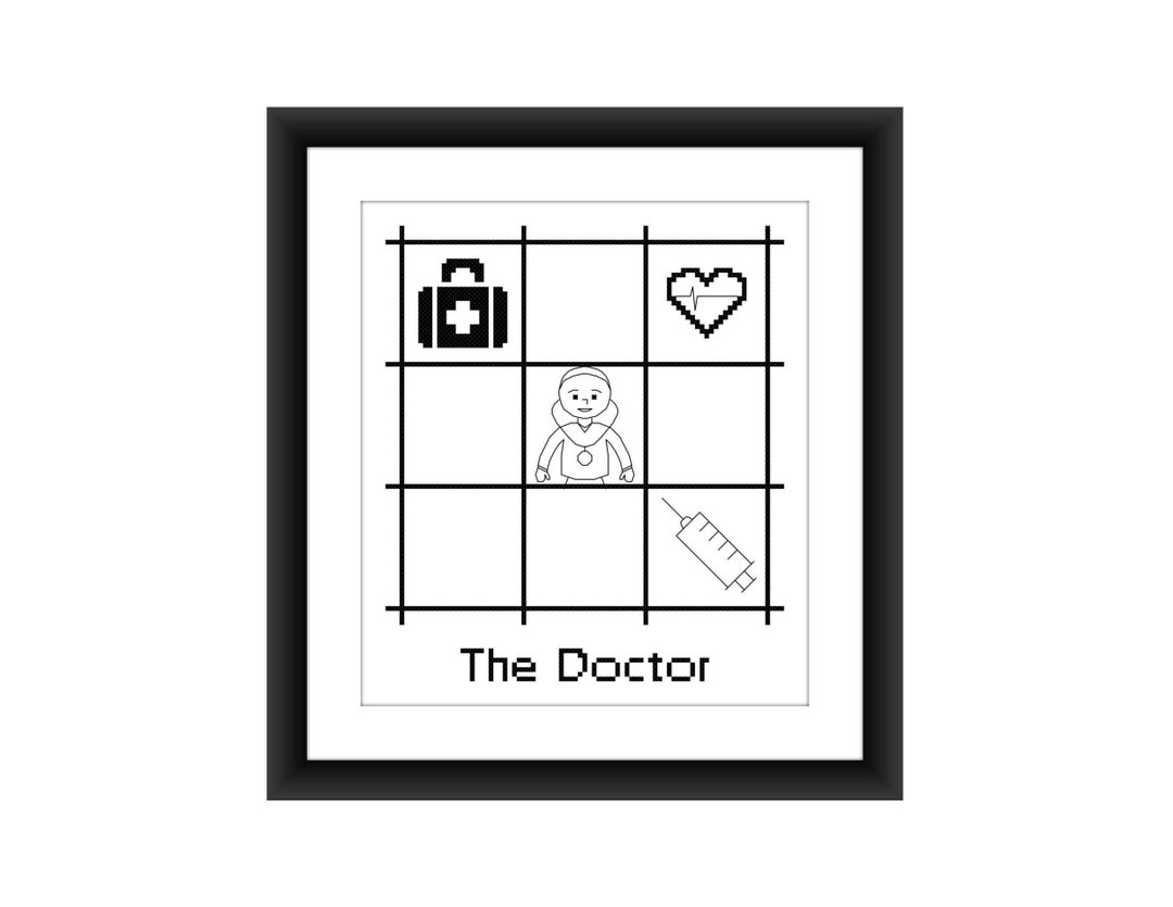 Doctor Cross Stitch Pattern, Doctor Graduation Cross Stitch Pattern ...
