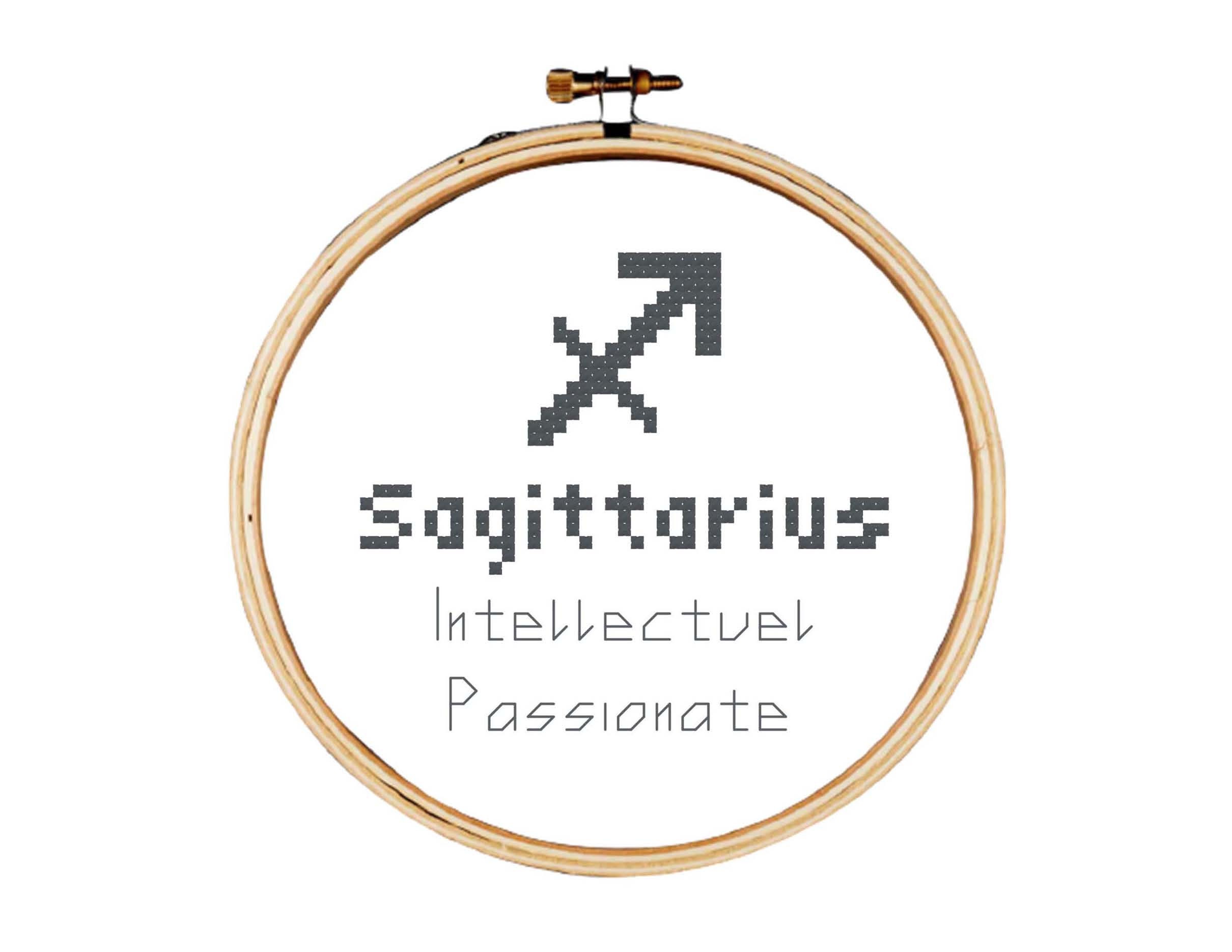 12 Zodiac Cross Stitch Patterns Twelve Easy Zodiac Signs and - Etsy