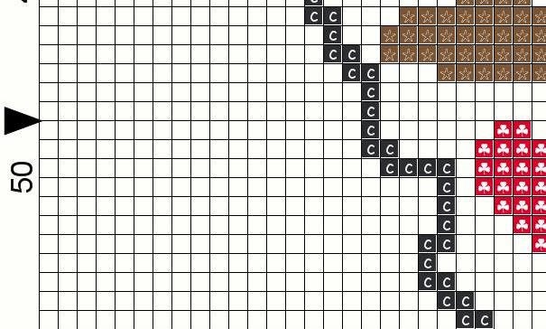 California Cross Stitch Pattern, California Map Cross Stitch Pattern ...