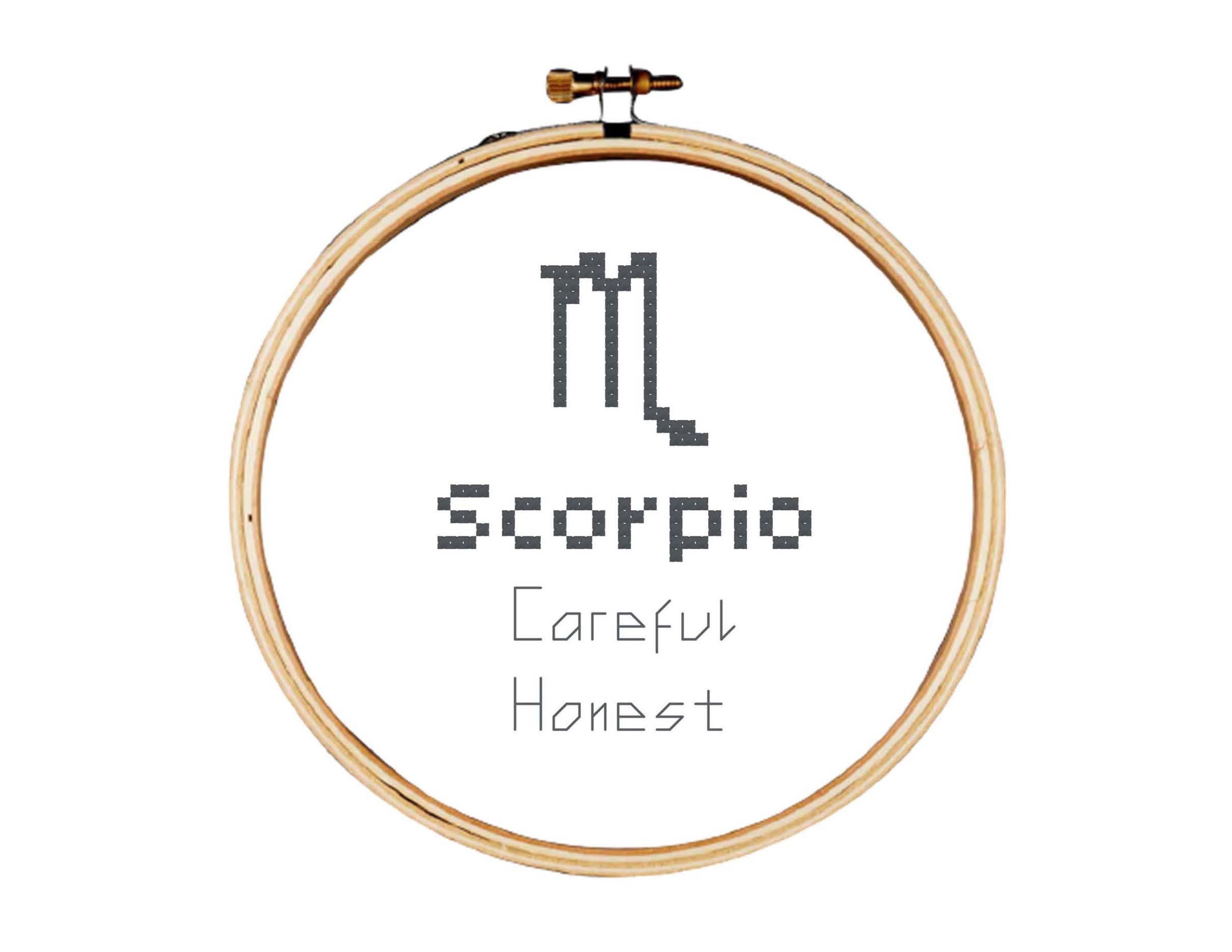 12 Zodiac Cross Stitch Patterns Twelve Easy Zodiac Signs and - Etsy