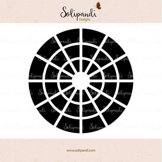 Color Wheel SVG and DXF Cut Files for Cricut Silhouette | Etsy