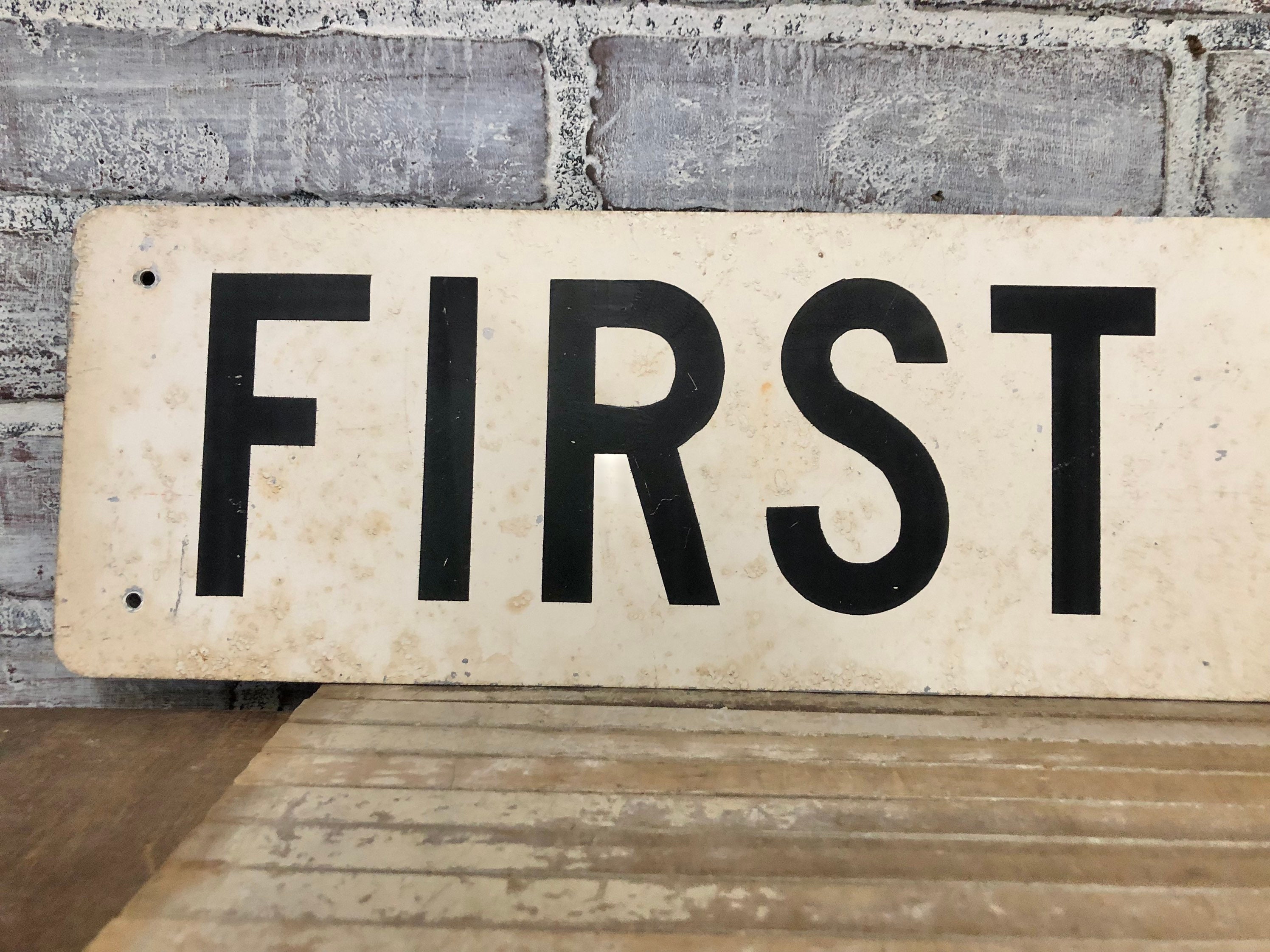 Collectibles Art & Collectibles Advertisements DR Street Sign First ...