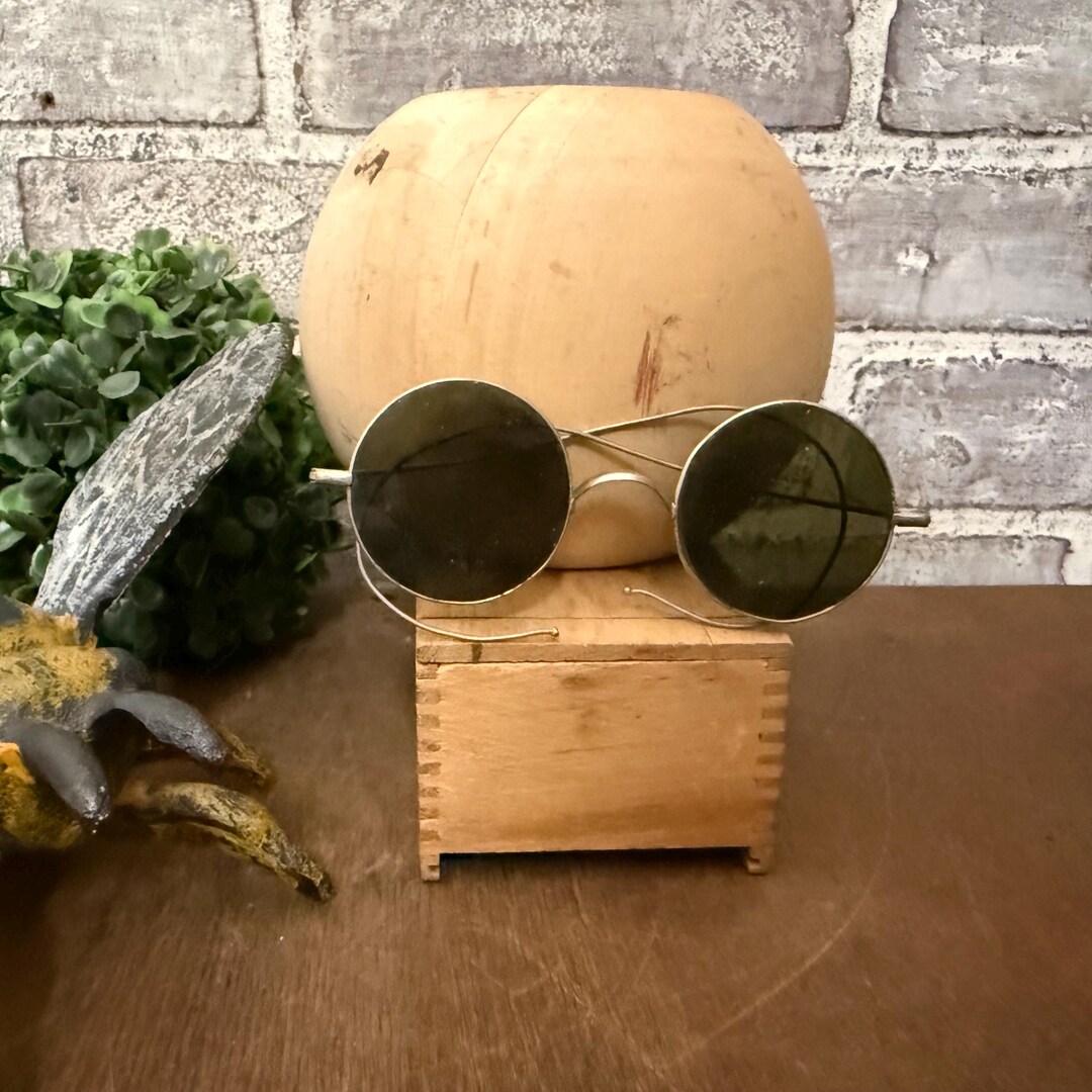 Antique Wire Temple Spectacles | Willson Victorian Cable Eyewear ...