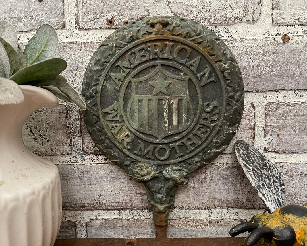 American War Mother World War One Grave Marker With Verdigris! WW1 ...