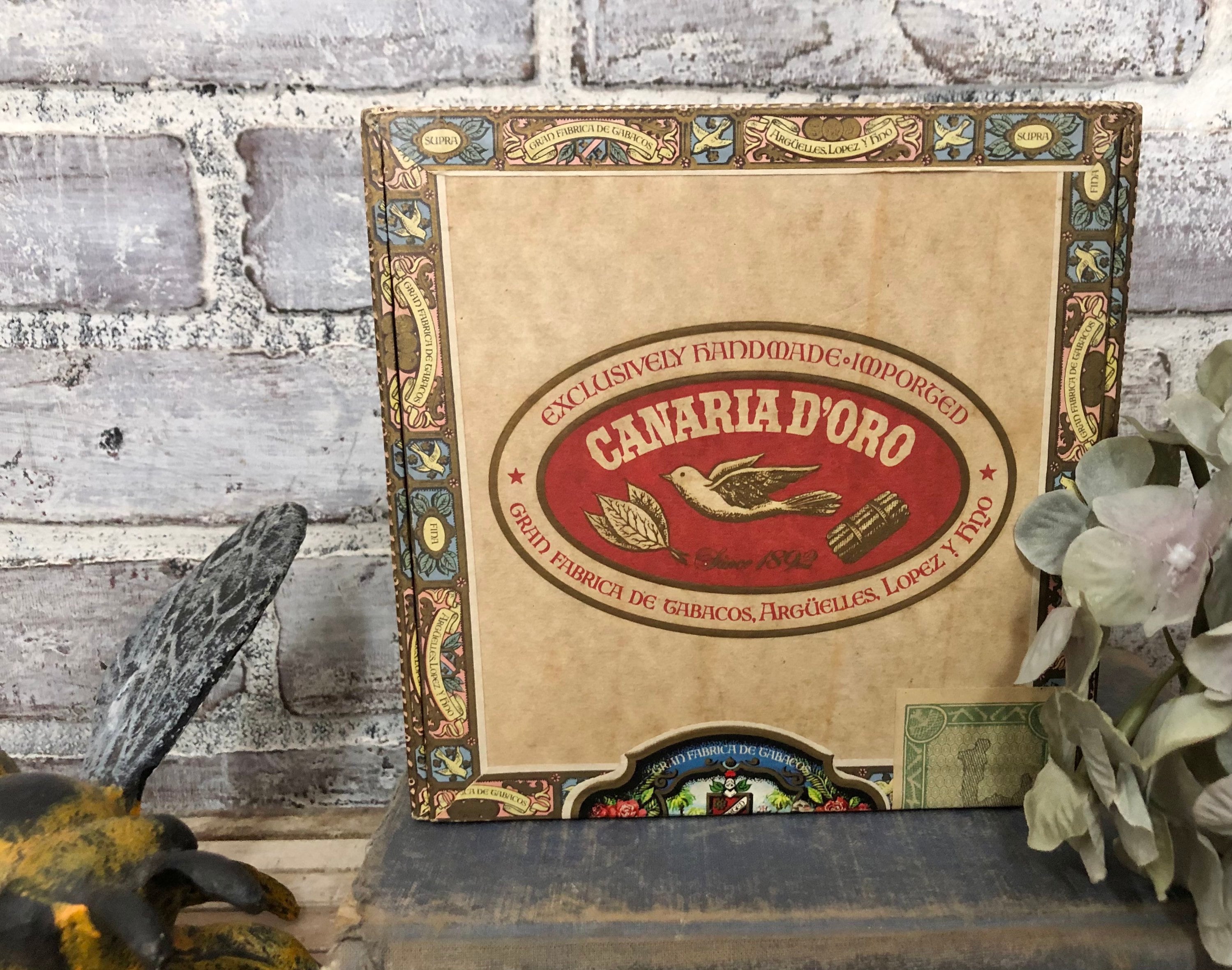Vintage Cuban Cigar Box