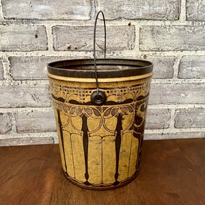 Art Deco Style Scoco Shortening Can! 8 Pound! Retro Kitchen! Neutral ...