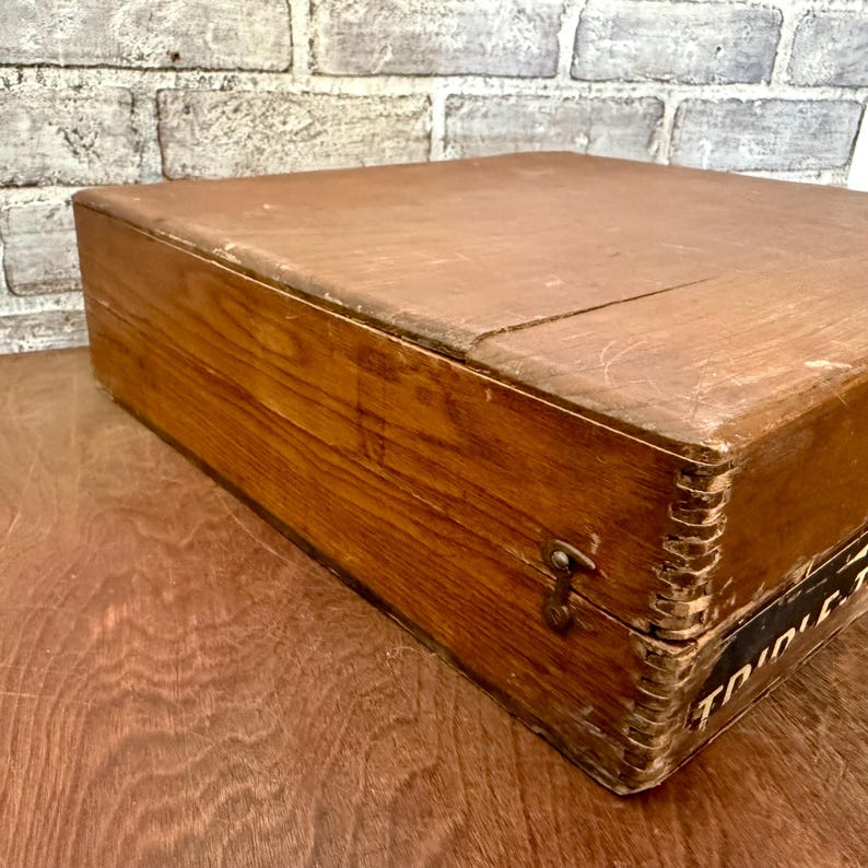Vintage Mandeville & King Flower Seeds Display Box: Antique Advertising ...