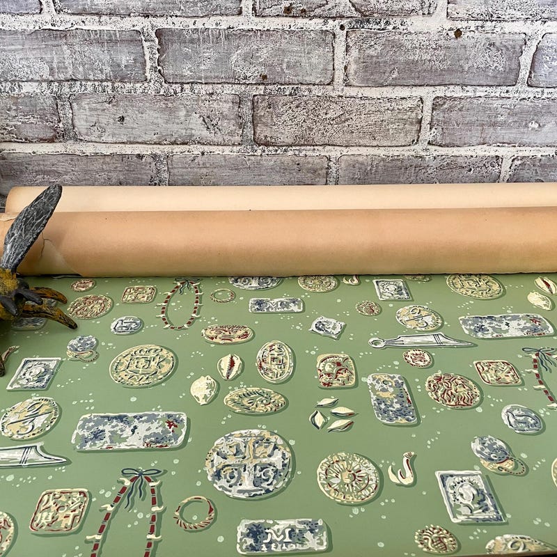 Colonial Wallpaper - Etsy