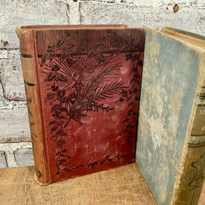 Instant Vignette Book Stack Set of 5 With Silver Plate Casserole Frame ...