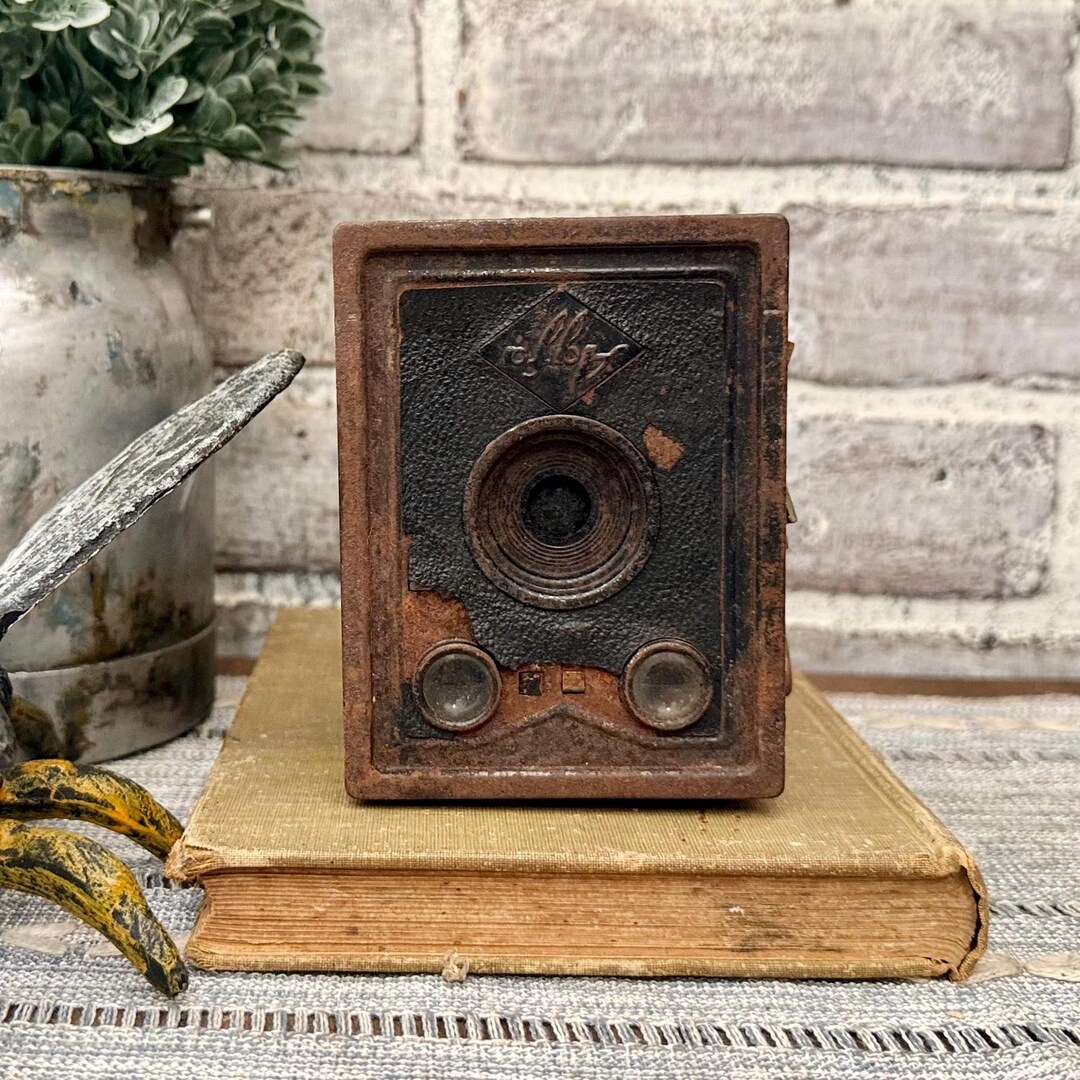 1930’s AGFA Ansco D6-cadet Box Camera! Vintage Film Camera! Point and ...