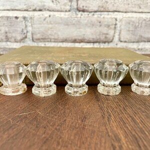 5 Antique Glass Drawer Knobs Antique Decorative Glass Cabinet Handles - Etsy