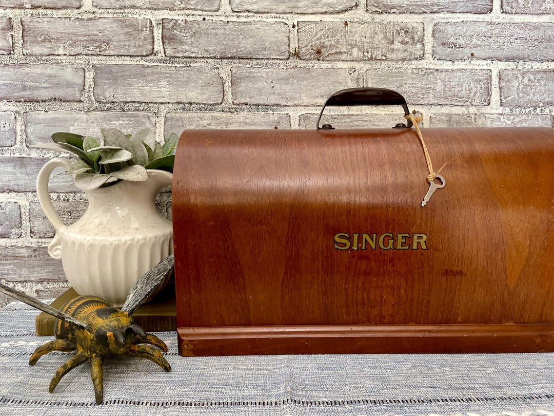 Singer Treadle Sewing Machine Wood Cover - Etsy