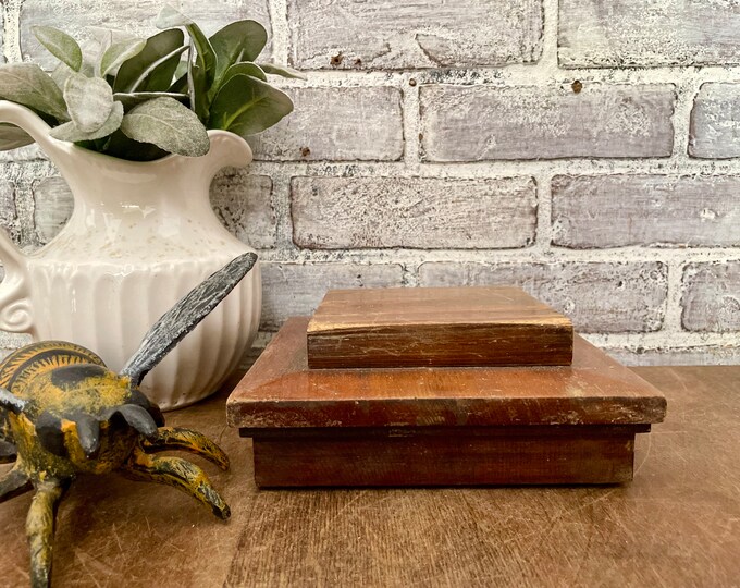 Newel Post Cap! Repurposed Vintage Cloche Riser! Vignette! Farmhouse ...